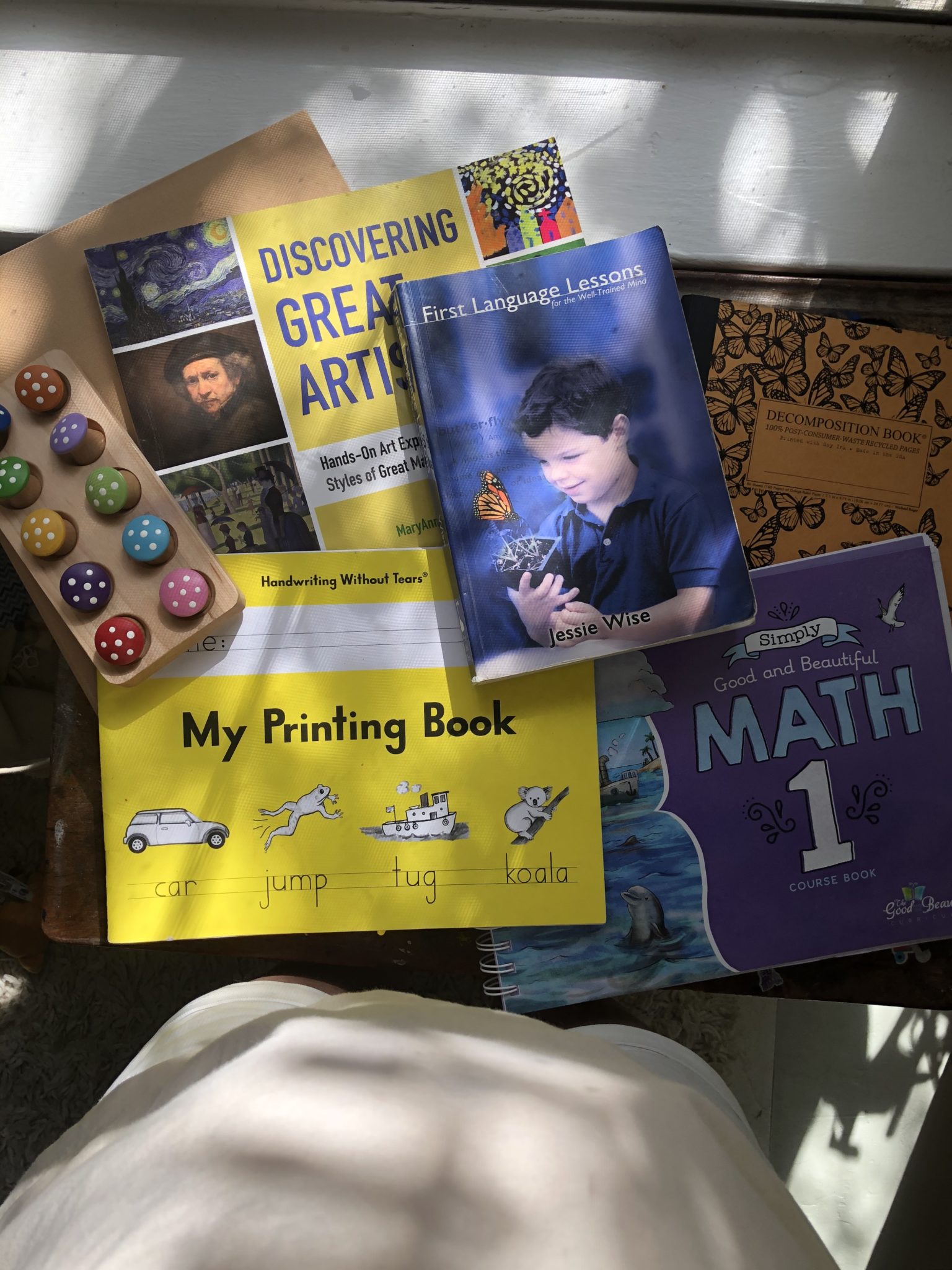 First Day of Homeschool Kindergarten (With a Toddler) | Schedule ...