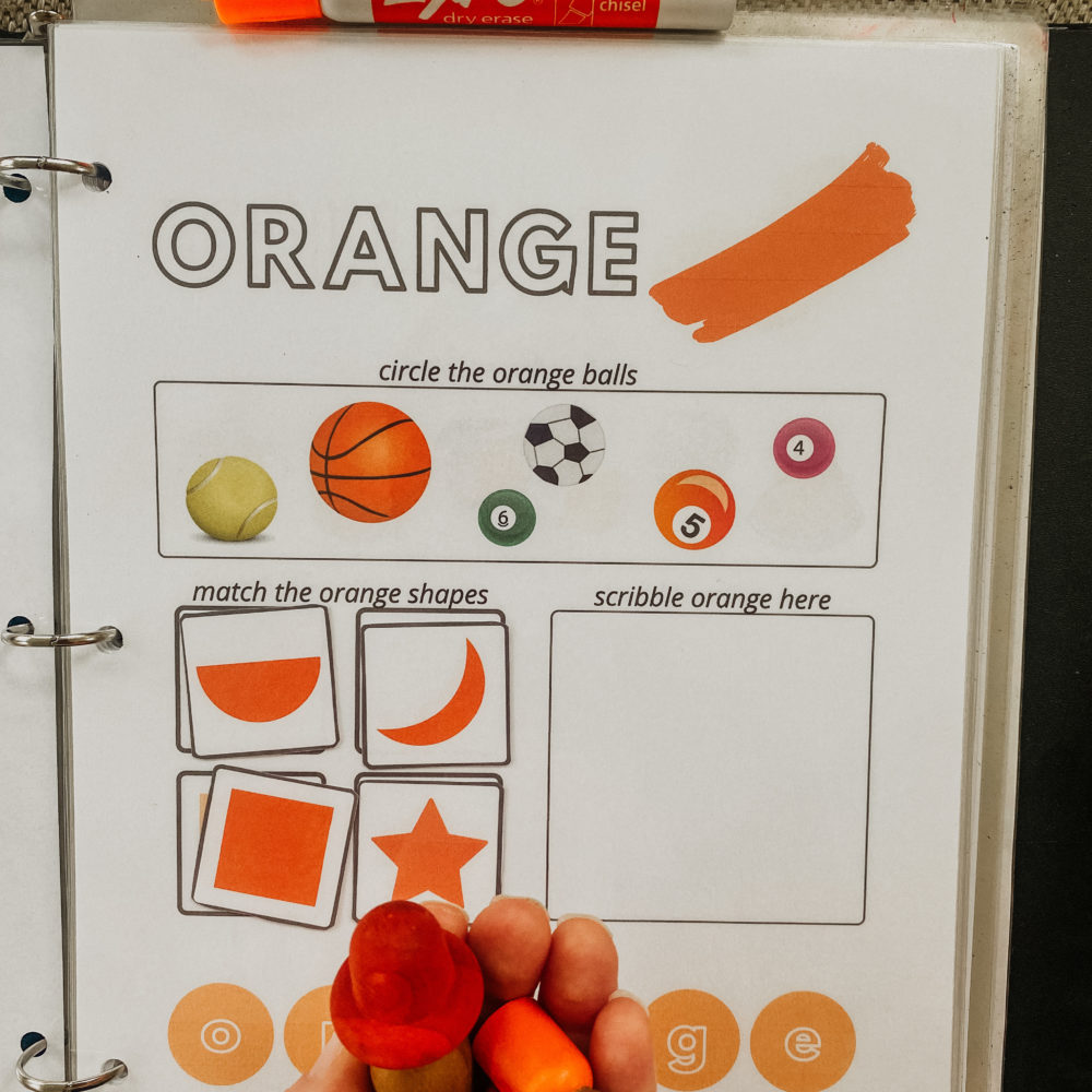 Learn the Colors of the Rainbow Packet | Preschool Printable | My First ...