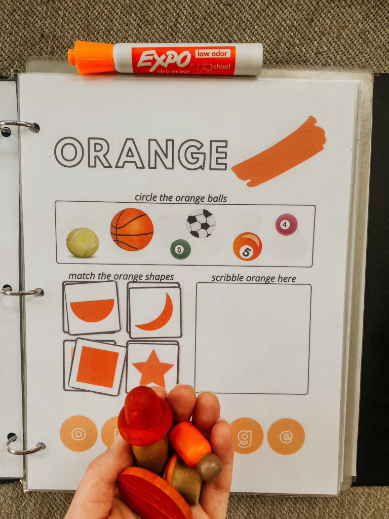 Learn the Colors of the Rainbow Packet | Preschool Printable | My First ...