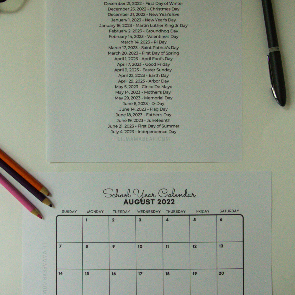 2024-2025 Homeschool Planning Bundle | Weekly Schedule, Yearly Calendar ...