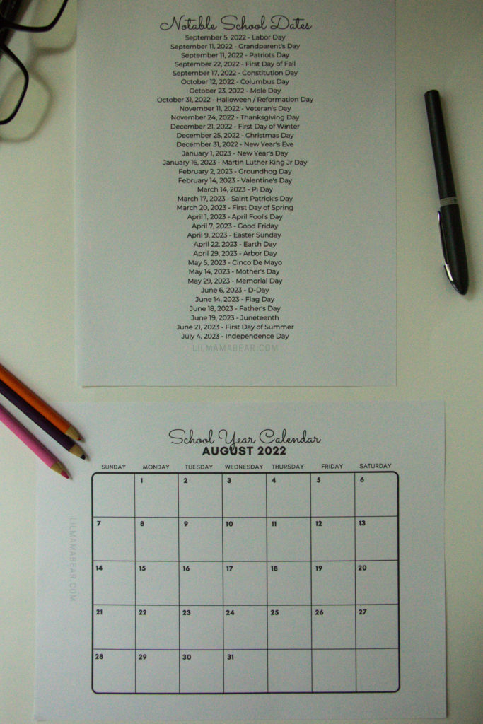 2024-2025 Homeschool Planning Bundle | Weekly Schedule, Yearly Calendar ...