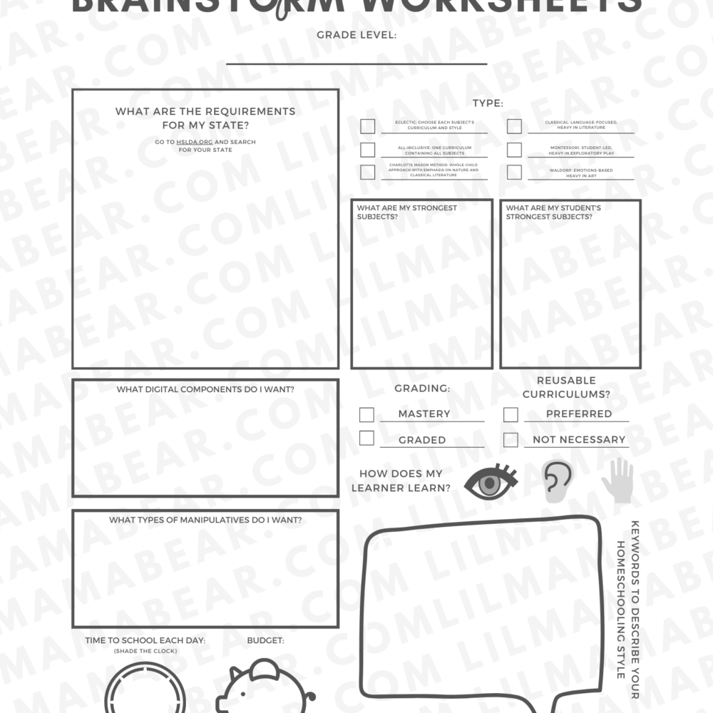 2024-2025 Homeschool Planning Bundle | Weekly Schedule, Yearly Calendar ...