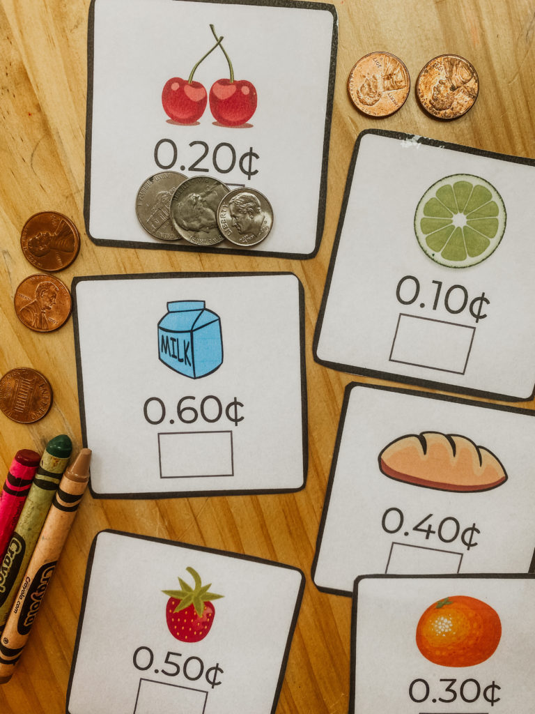 Grocery Store Preschool Learning Unit – Lil Mama Bear Blog