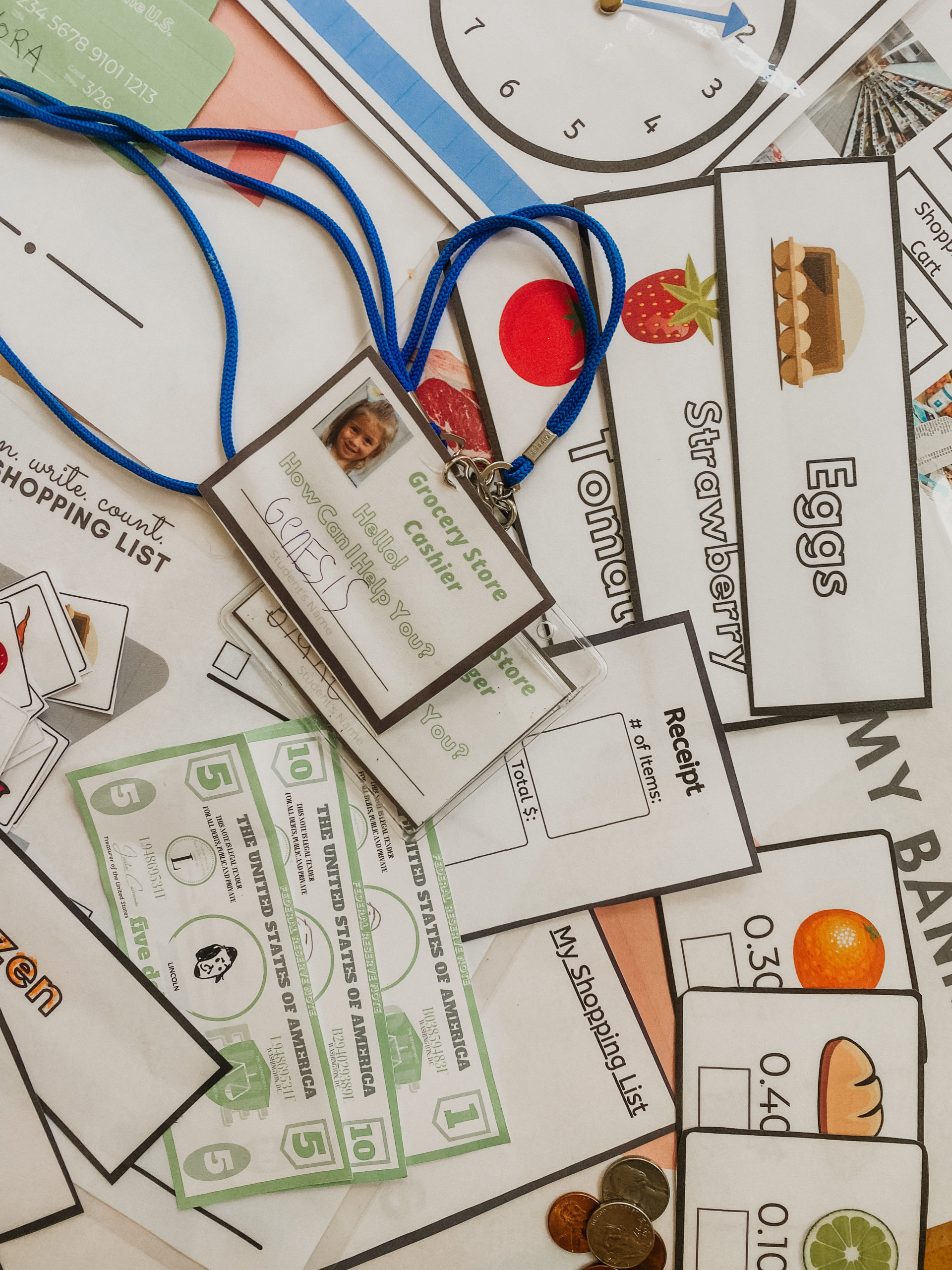 Grocery Store Preschool Learning Unit – Lil Mama Bear Blog