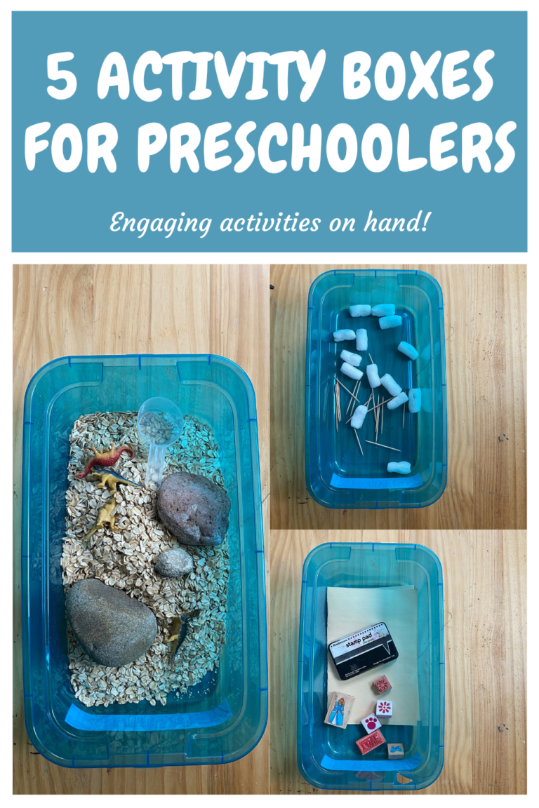 5 Engaging Activity Boxes for Preschoolers – Lil Mama Bear Blog
